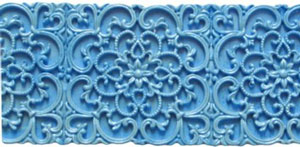 Filigree Border Silicone Mold